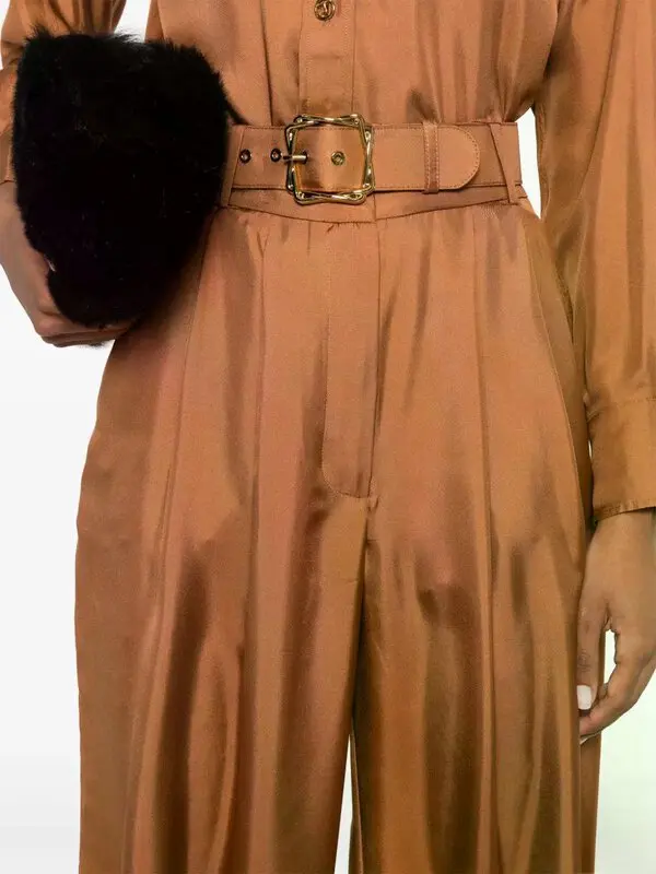 Zimmermann Illustration Double Tuck Trousers