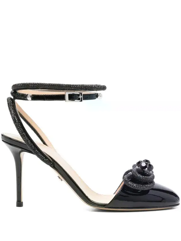 Mach & Mach 90mm Crystal-embellished Pumps