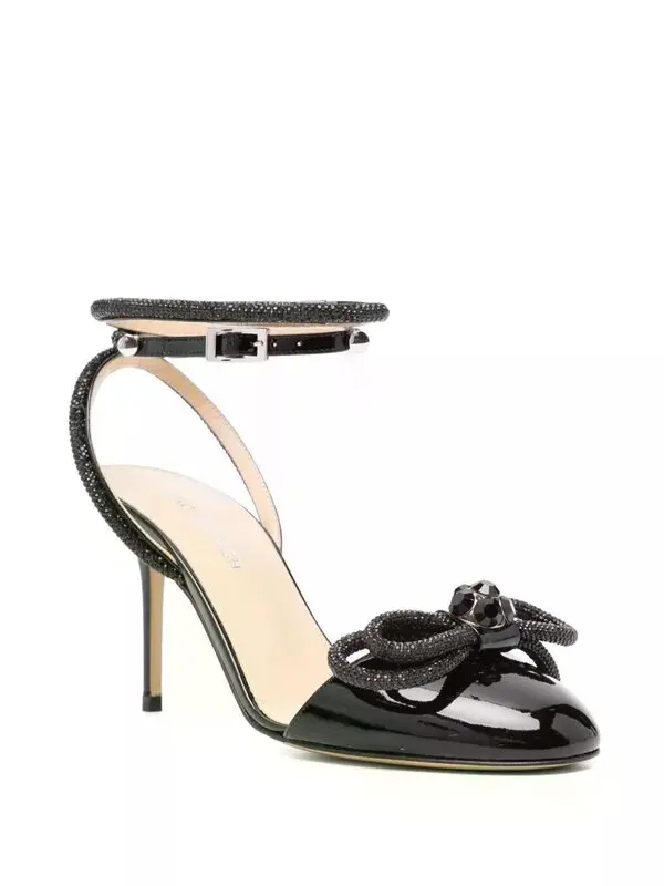 Mach & Mach 90mm Crystal-embellished Pumps