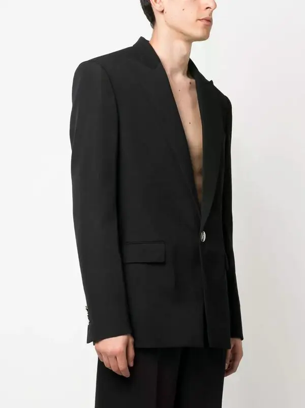 Balmain Single-breasted Wool Blazer