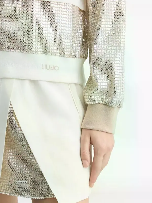 Liu Jo Sequin-embellished Bomber Jacket
