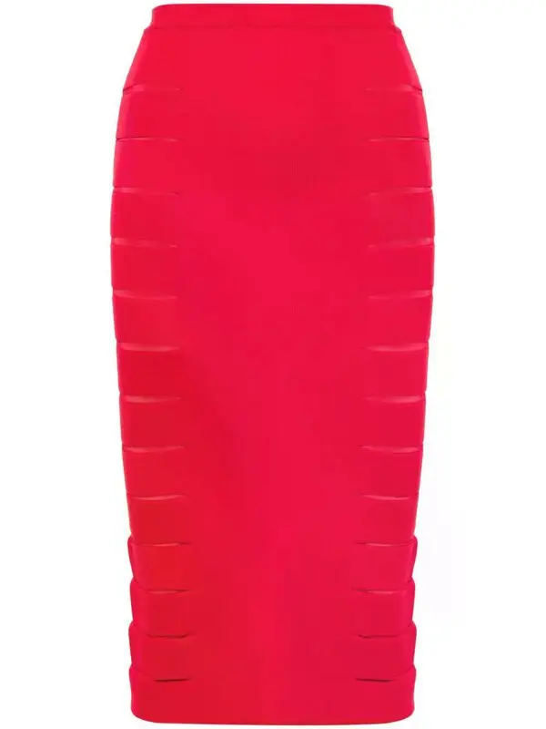GENNY Cut-out Midi Skirt