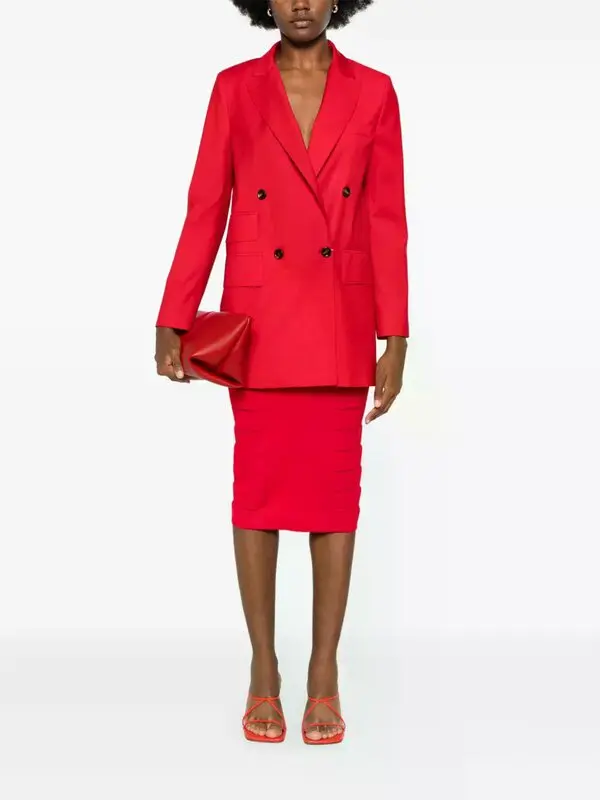 GENNY Cut-out Midi Skirt