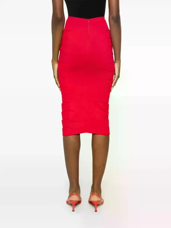 GENNY Cut-out Midi Skirt