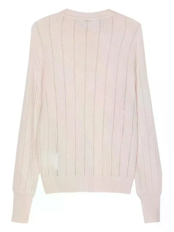 Kiton Pointelle Trim Sweater