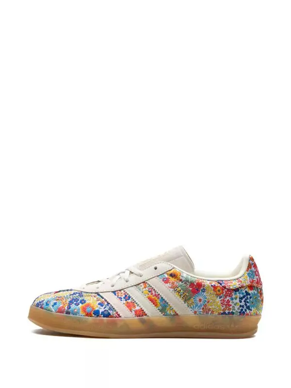 Adidas X Liberty London Floral Embroidery Lace-up Sneakers