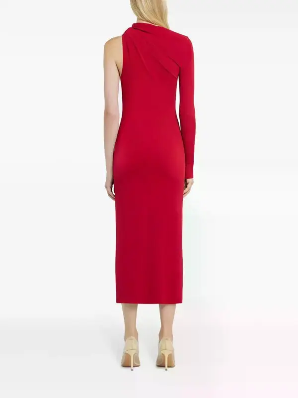 COURREGES Asymmetric Midi Dress