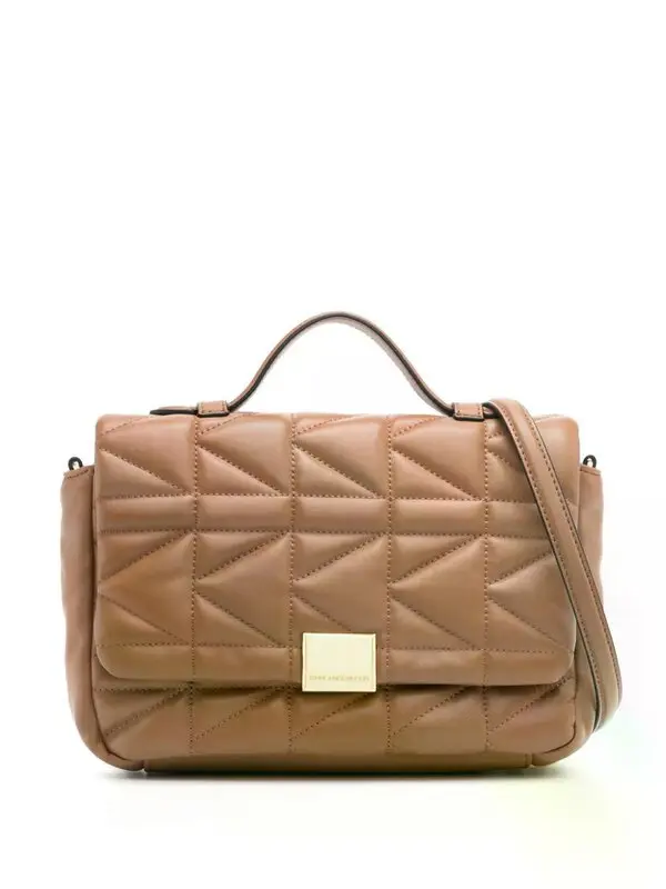 Karl Lagerfeld K/kuilt Crossbody Bag - Brown