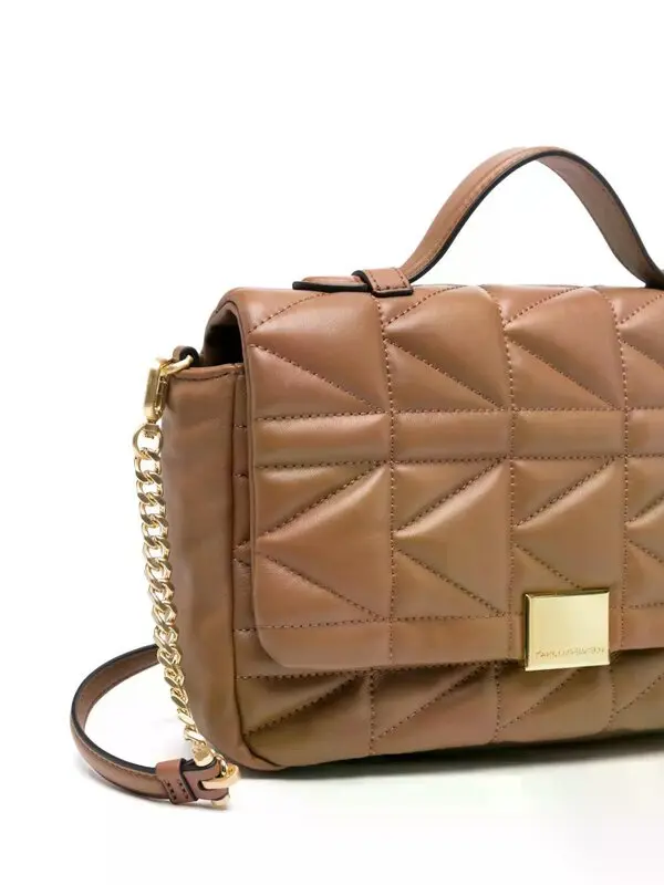Karl Lagerfeld K/kuilt Crossbody Bag - Brown