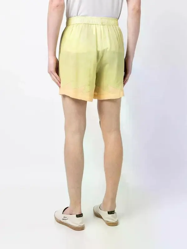 BODE Above-knee Silk Shorts