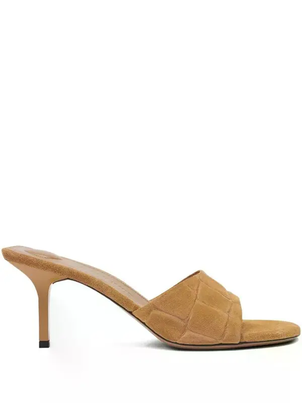 Jacquemus 70mm Cubisto Mules - Brown