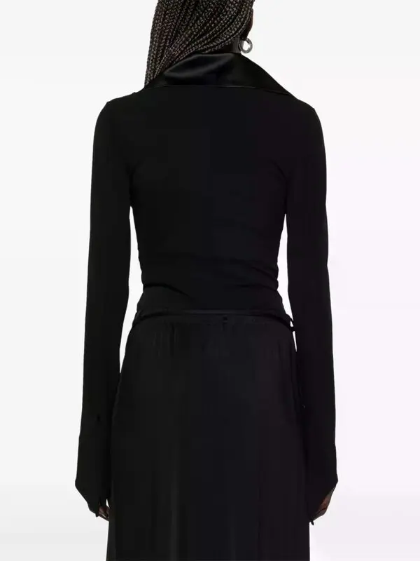 MUGLER Spiky-collar Bodysuit