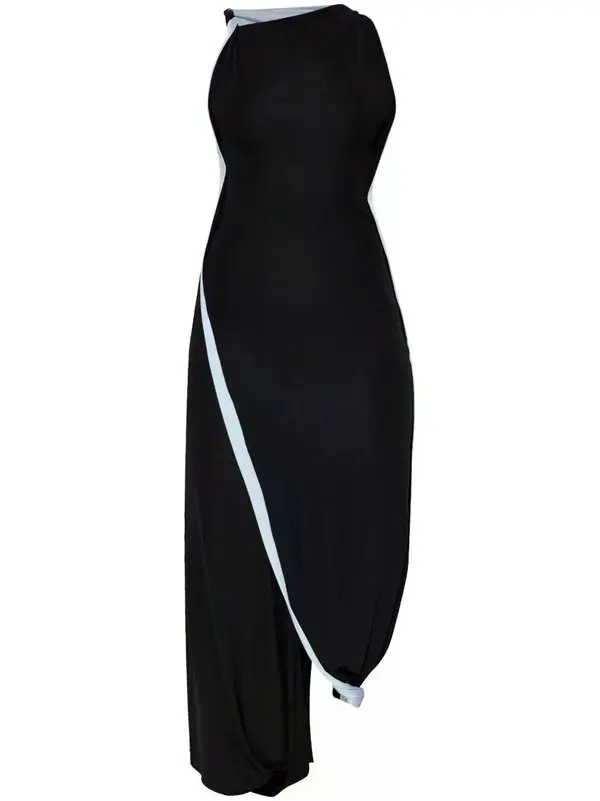 Victoria Beckham Asymmetric Maxi Dress