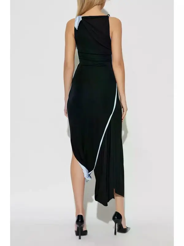 Victoria Beckham Asymmetric Maxi Dress