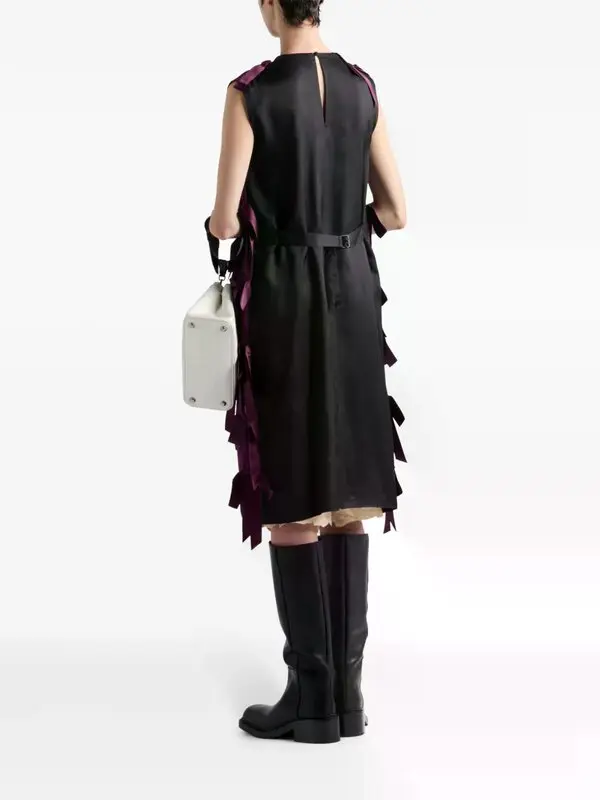 Prada Sablé Bow-embellished Dress