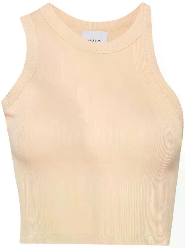 HALFBOY Logo-embroidered Top