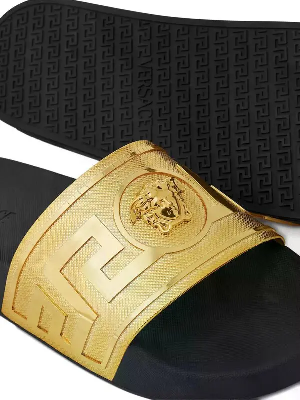 Versace La Medusa Rubber Slides