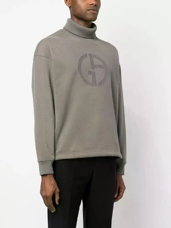 Giorgio Armani Virgin Wool Roll Neck Jumper