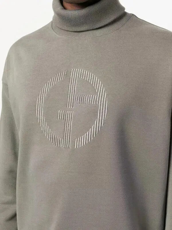 Giorgio Armani Virgin Wool Roll Neck Jumper