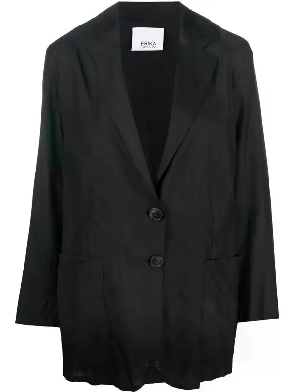 Erika Cavallini Oversized Single-breasted Blazer