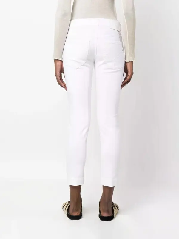 DONDUP Slim-cut Cropped Jeans