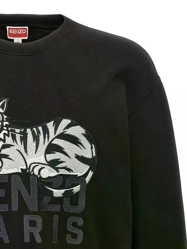 Kenzo Logo-print Sweatshirt - Black