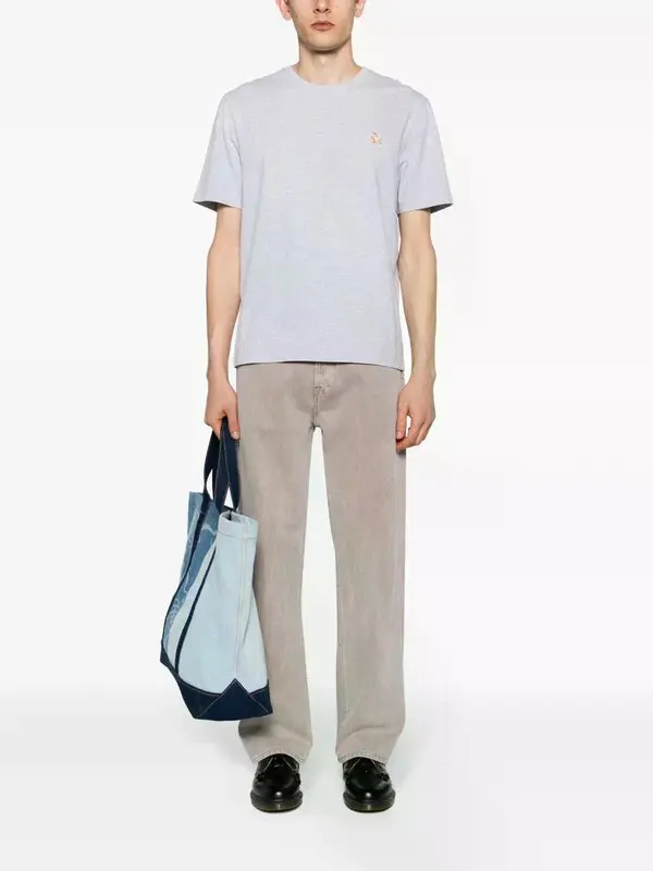 Maison Kitsuné Chillax Fox-patch Cotton T-shirt