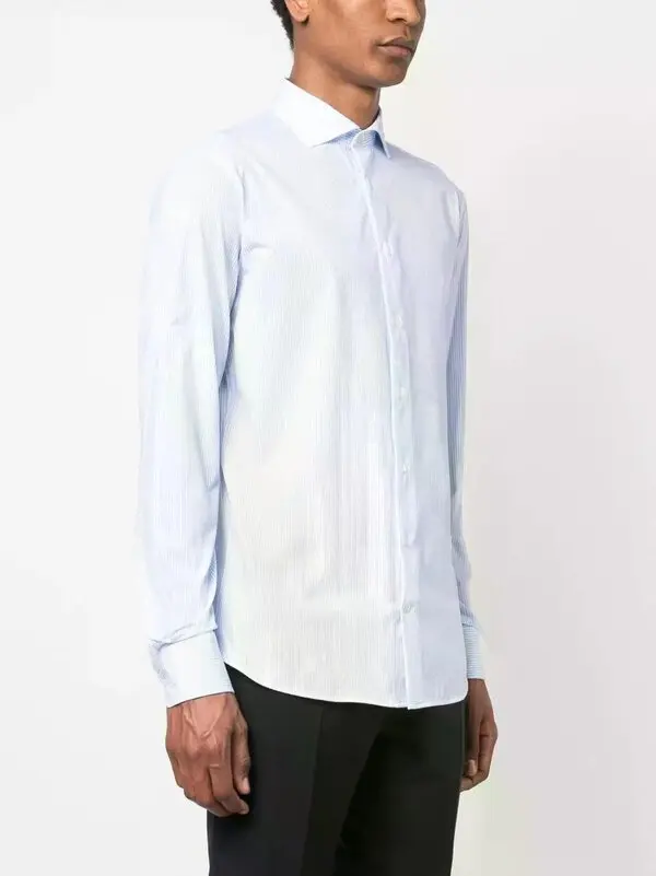 TRAIANO MILANO Rossini Striped Shirt