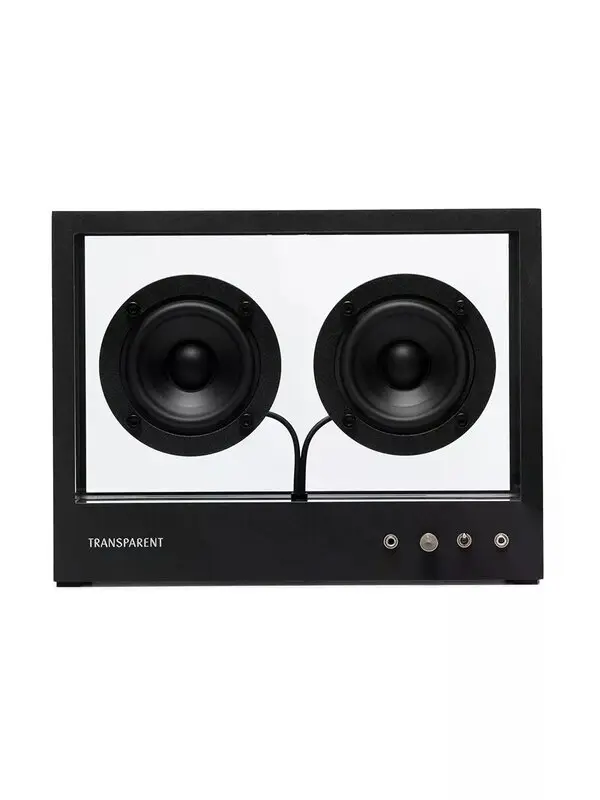 TRANSPARENT Small Speaker - Black