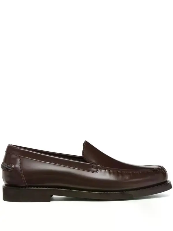 Brunello Cucinelli Leather Loafers