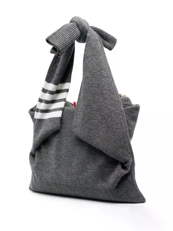 Thom Browne 4-bar Stripe Crossbody Bag