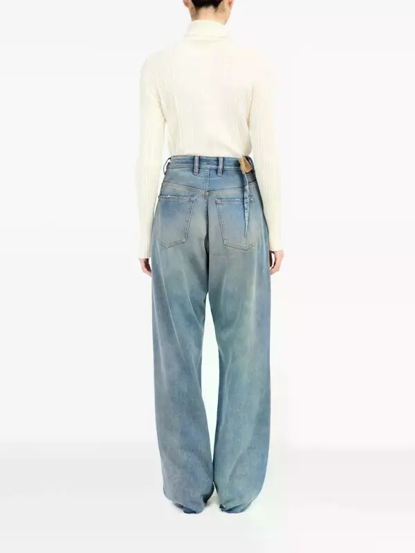 MAISON MARGIELA Pleated Bootcut Jeans