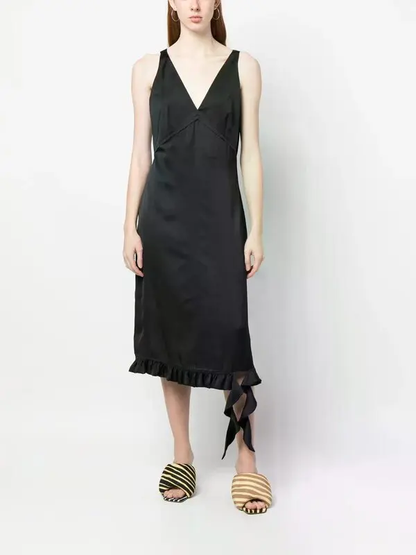 Remain Birger Christensen V-neck Sleeveless Maxi Dress