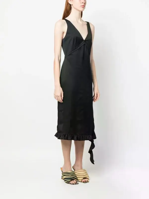 Remain Birger Christensen V-neck Sleeveless Maxi Dress