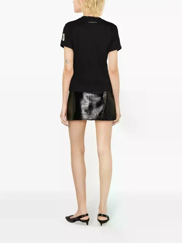 COURREGES Ac Straight Cotton T-shirt