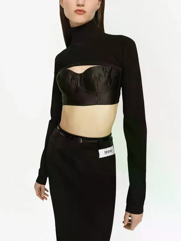 Dolce & Gabbana Roll-neck Shrug