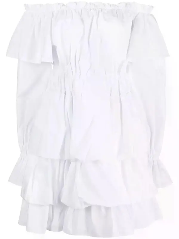 Philipp Plein Tiered Mini Dress