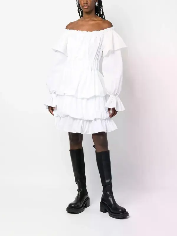 Philipp Plein Tiered Mini Dress