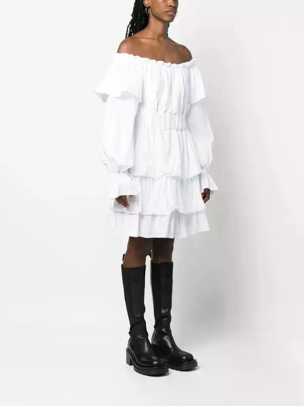 Philipp Plein Tiered Mini Dress