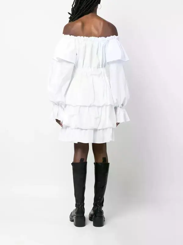Philipp Plein Tiered Mini Dress