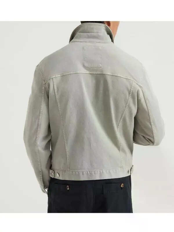 Brunello Cucinelli Denim Shirt Jacket