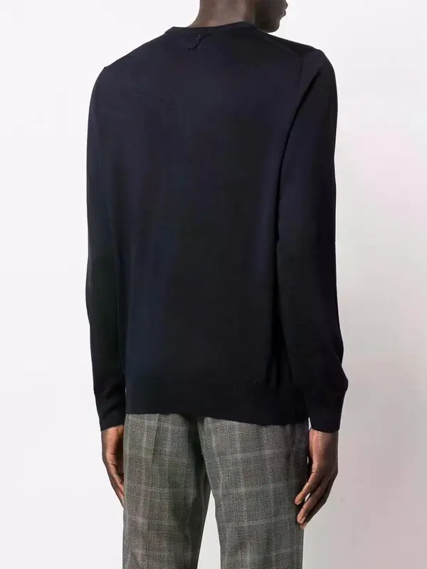 BILLIONAIRE Logo-embossed Merino Wool Jumper