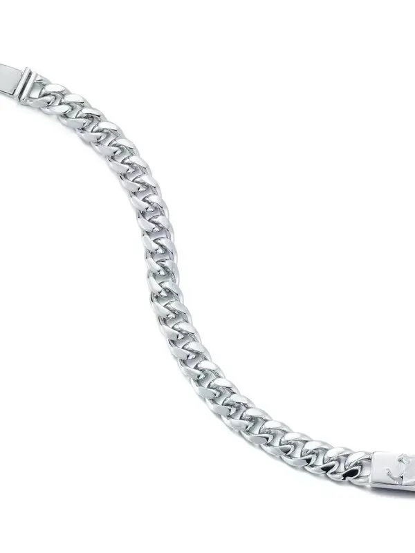Mateo Anchor-lock Cuban-link Chain Bracelet