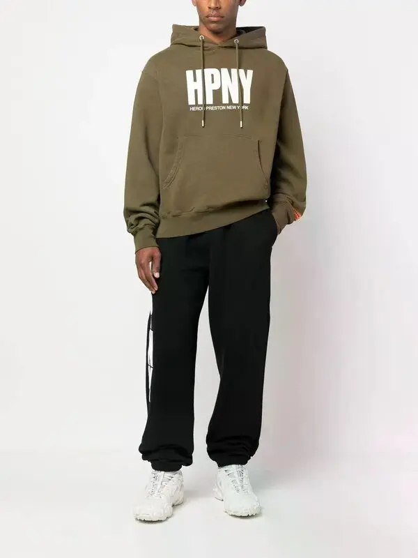 Heron Preston Logo-print Tracksuit Bottoms - Black