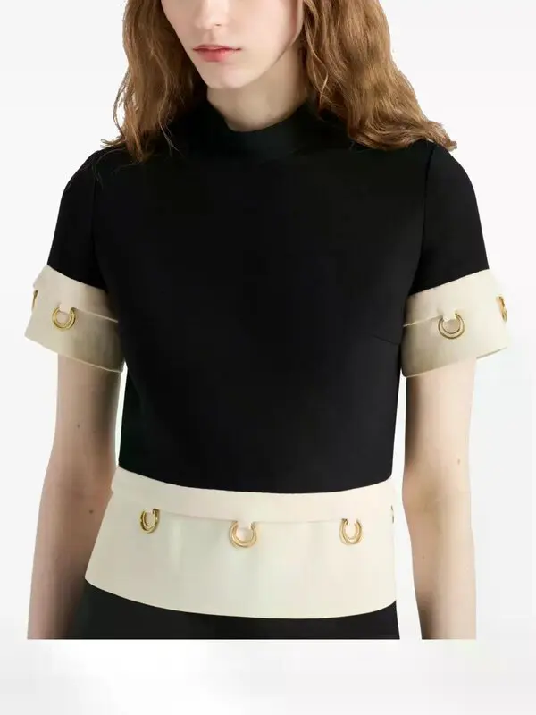 Prada Ring-detail Midi Dress