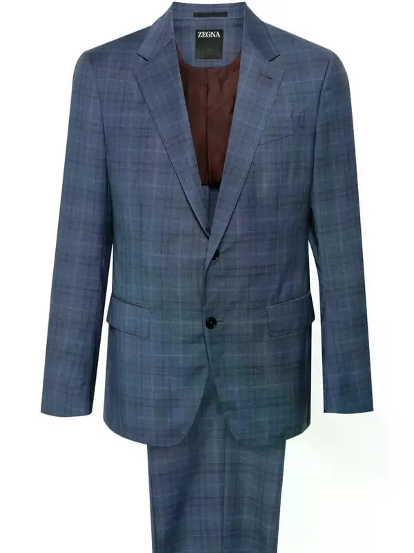 Zegna Single-breasted Wool Suit