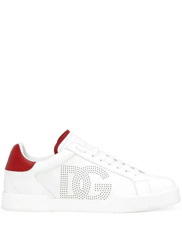 Dolce & Gabbana Portofino Leather Sneakers