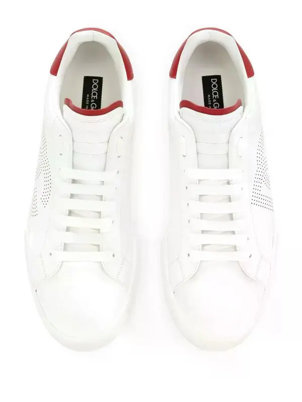 Dolce & Gabbana Portofino Leather Sneakers