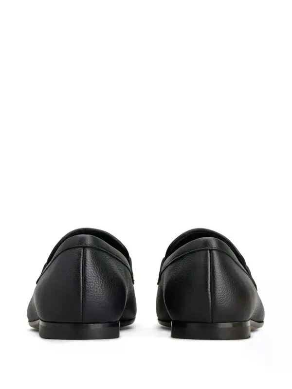 TOD'S Timeless Leather Loafers - Black