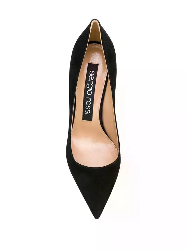 SERGIO ROSSI Godiva 90mm Pumps - Black
